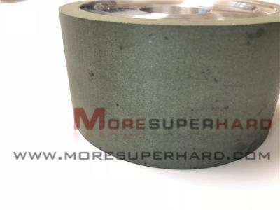 China Centerless Resin CBN Grinding Wheel for Processed stainless steel miya@moresuperhard.com for sale