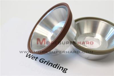 China 11V9 Resin Bond Diamond Grinding Wheel for carbide tools made in china miya@moresuperhard.com for sale