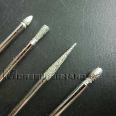China Diamond Mounted Points & Diamond Burs for grinding carbide,ceramics,glass miya@moresuperhard.com for sale