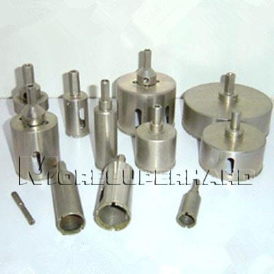 China Electroplated Diamond Core Drill Bits for glass, crystal, fiberglass miya@moresuperhard.com for sale