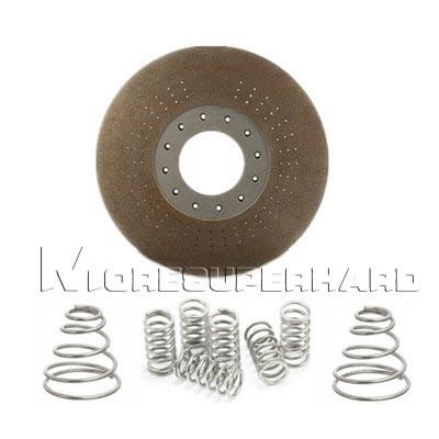 China CBN grinding disc for spring grinding compression springs surface grinding miya@moresuperhard.com for sale