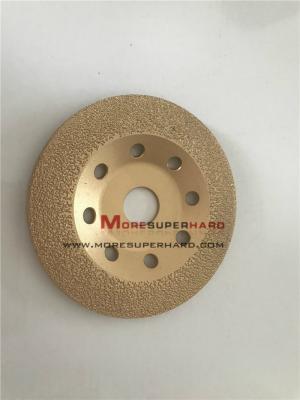 China vacuum brazed diamond grinding disc for grinding marble,ceramic,FRP miya@moresuperhard.com for sale