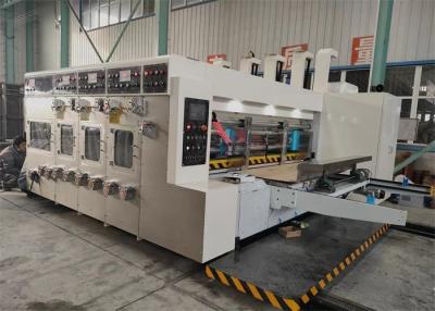 China El tipo económico impresora 1224 Slotter Die Cutter acanaló color de la caja 4 del cartón en venta