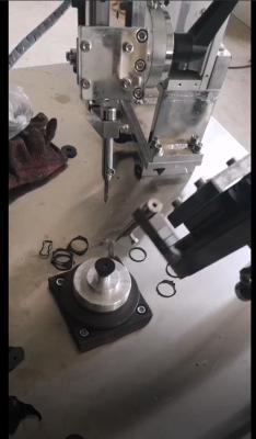 China Case Study : Trimming machine for rubber pad, rubber cushion,rubber buffer pad; Angle trimmer; for sale