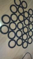 China Case Study - Cutting machine for Rubber Flange Gaskets Packing Gaskets Valves gaskets for sale