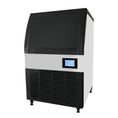 China Commercial Ice Making Machine Air Cooled Full Cube Square Ice Machine Ice Maker 35kg/24h Spraying Type for Cocktail bar for sale