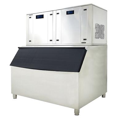 China 1 Ton Snowflake Ice Machine 1000kg Per Day Nugget Granular Ice Cube in Small Chawable Irregular Snowflakes Manufacturer Shaved I for sale