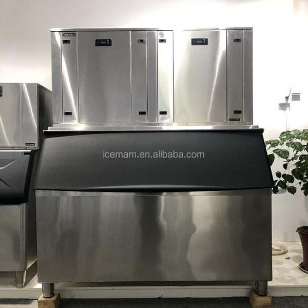 Quality ICS-1000 1ton Snow Flake Ice Machine Accept Customized Commercial Flake Snow for sale