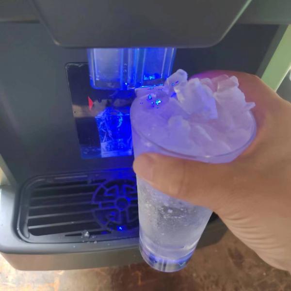 Quality 2023 New Ice Water Dispenser Crystal Ice Maker Machine Granular Nugget Ice for sale