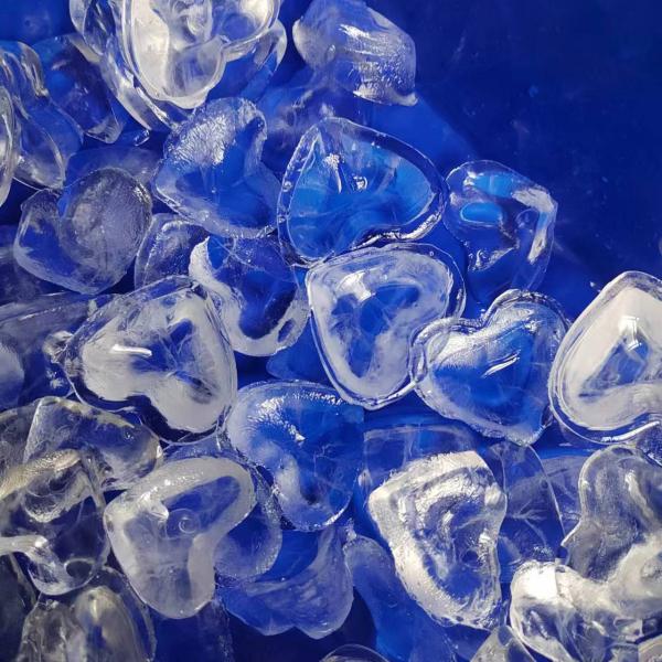 Quality Commercial 240kg Per Day Customized Heart Shape Automatic Ice Cube Maker Machine for sale