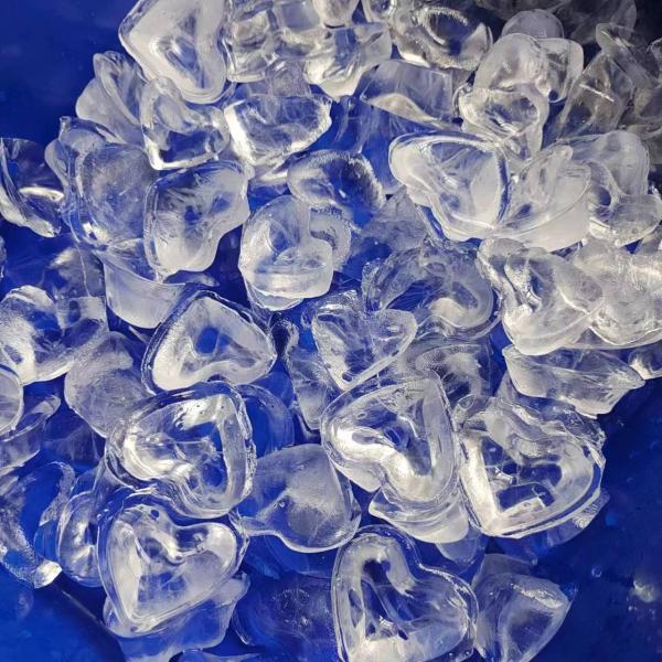 Quality Commercial 240kg Per Day Customized Heart Shape Automatic Ice Cube Maker Machine for sale