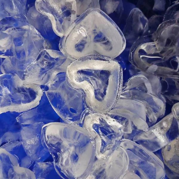 Quality Commercial 240kg Per Day Customized Heart Shape Automatic Ice Cube Maker Machine for sale