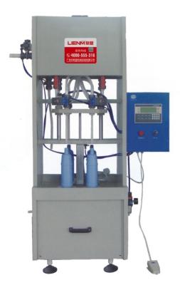 China Semi-auto Insecticide Liquid Pesticide Filler Packing Machine Bottling Machine for sale