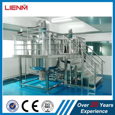 China Shampoo Lotion Liquid Detergent Blending Mixing Mixer Machine Liquid Detergent Agitator Mixer for sale