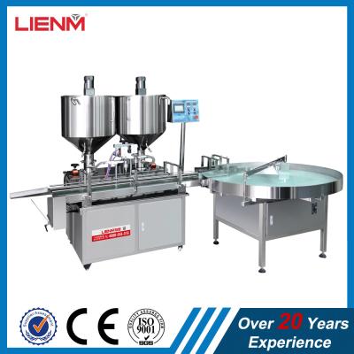 China Automatic Wax Filling Machine with Heating Mixing, Shoe Polish Filling Machine, Wax Production Line for sale