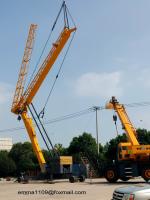 China YT2527 Self-Erecting Tower Crane 2 Ton Capacity 27m Jib Mobile Construction Equipment for sale