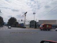 China 8t Flat Top Tower Crane 40m Height L46A1 Potain Mast Section Split Type for sale