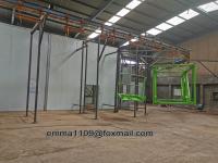 China 8t Flat Top Tower Crane 40m Height L46A1 Potain Mast Section Split Type for sale