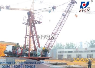 Cina QD60 6 tonnellate Derrick Luffing Crane 24m Boom 220V 60Hz 3 fasi con Transfermor in vendita