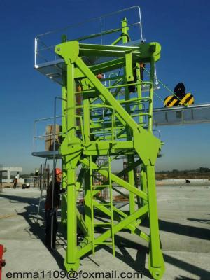 中国 QTZ100 6013 8t トップレスクレーンタワー 同じズームリオン 1.6*2.8mブロックマストセクション 販売のため