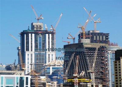 China QTD4522 Luffing Jib Crane Tower 8t Capacity 1.6*3m Potain Mast Section for sale