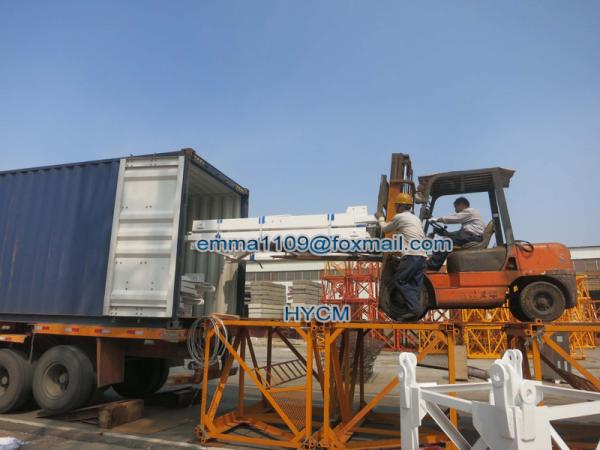 D5520 Telescopic Hydraulic Tower Crane 18T Luffing Building Materials
