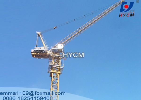 D5520 Telescopic Hydraulic Tower Crane 18T Luffing Building Materials