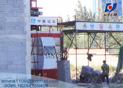 China 1000kg Passenger Hoist Lift Aan and Material For Real Estate Projects Buildings for sale