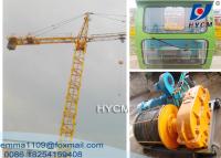 China QTZ25 Fixed Small Tower Crane 2.5t Max Load 35m Working Radius for sale