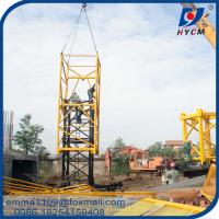 China QTZ25 Fixed Small Tower Crane 2.5t Max Load 35m Working Radius for sale