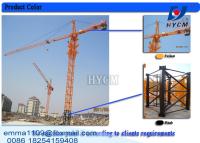 China QTZ5010 Tower Crane 4t Max Load 50m Jib Length Construction Crane for sale