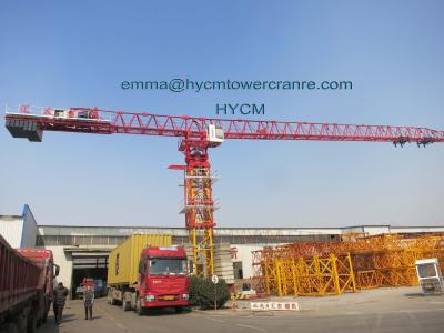 China Big Topless Tower Crane PT7427 74M Boom 2.7t Tip Load 18Tons Max. Load for sale