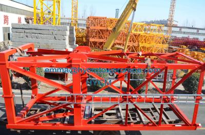 중국 거대한 QTP8025 80M 기브 크레인 머리가 없는 타워 크레인 세 메커니즘 판매용