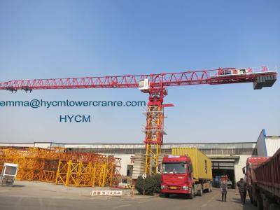 中国 大重荷 20tons トップレスタワークレーン PT8030 80M ジブクレーンの長さ 販売のため