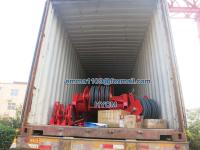 China D120 8T Luffing Tower Crane 45m Jib VFD Control Split Mast 1200kNm for sale
