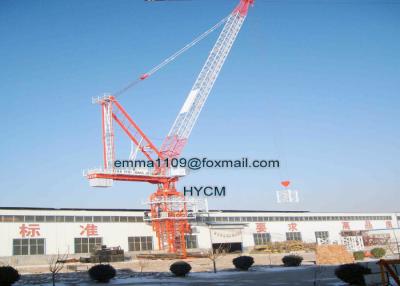 China 10TONS QTD5020 Luffing Tower Crane External Top Climbing Type for sale