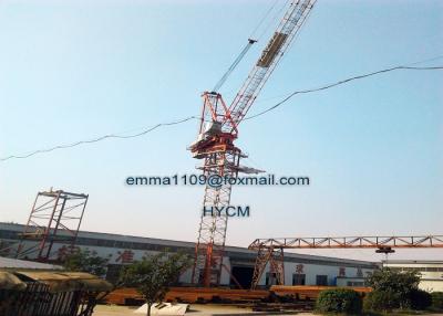 China D5030 12T 50m Boom Luffing Tower Crane 3m Mast 50m HUH Height for sale