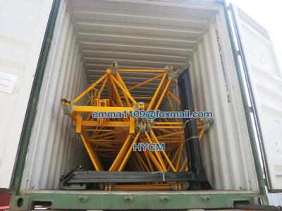 중국 고정형 타워 크렌 QTZ 50 50m Jib 민간 건설 프로젝트 판매용