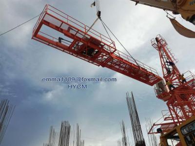 China Electric Power Crane Model qtz80-6010 To Buildings Construction Site for sale