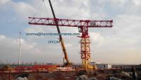 China PT8025 Flat Top Tower Crane 24t Capacity 80m Jib Freestanding Height 73.2m for sale
