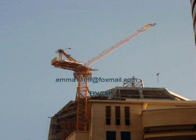 Cina QTD260-6029 Luffing Jib Cranetower 16t Full Load Controllo del dispositivo inverter in vendita