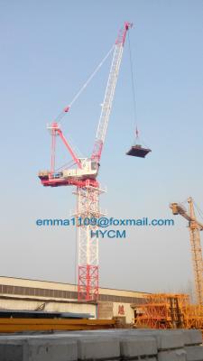 China New Design D4015 Small Luffing Tower Crane 6t Top Self-Erecting Slewing for sale