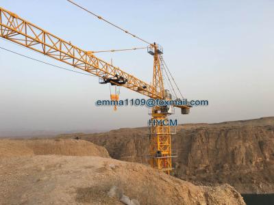 China TC7030 12t Tower Crane Construction Specification 50-60M Free Height for sale