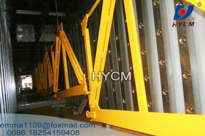 중국 65m Jib 긴 10t 로드 QTZ6518 Topkit 타워 크레인 블록 또는 스플릿 마스트 섹션 판매용