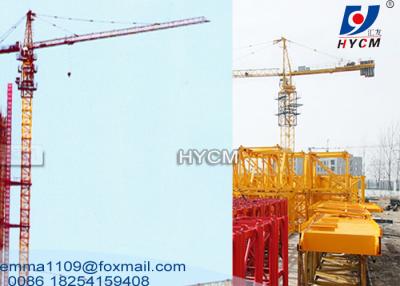 China QTZ6012 Self Rise Topkit Tower Crane Max.Load 6tons Jib Length 60mts for sale