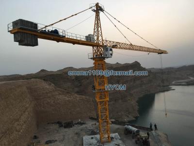 Cina 16 tonnellate TC7525 Topkit Tower Crane per cantiere di costruzioni di grattacieli in vendita