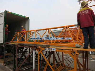 중국 QTZ63 톱키트 타워 크레인 TC5013 5T 로드 35m 높이 EXW 공장 가격 판매용