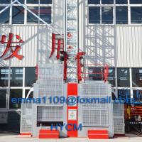 China SC Construction Elevator Low Speed Frequency Control 1000kg 40m/min Factory Direct for sale