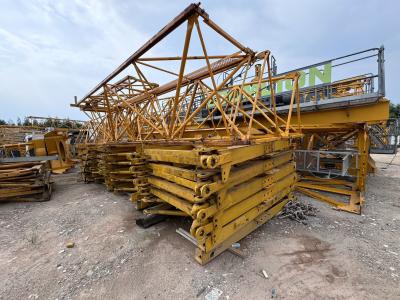 Cina MCT200 Granato torre usato con 65m di lavoro Jib e 10 tonnellate Max. carico in vendita