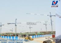 China 12 Ton QTZ7032 Top Slewing Tower Crane with VFD Control 70m Radius for sale